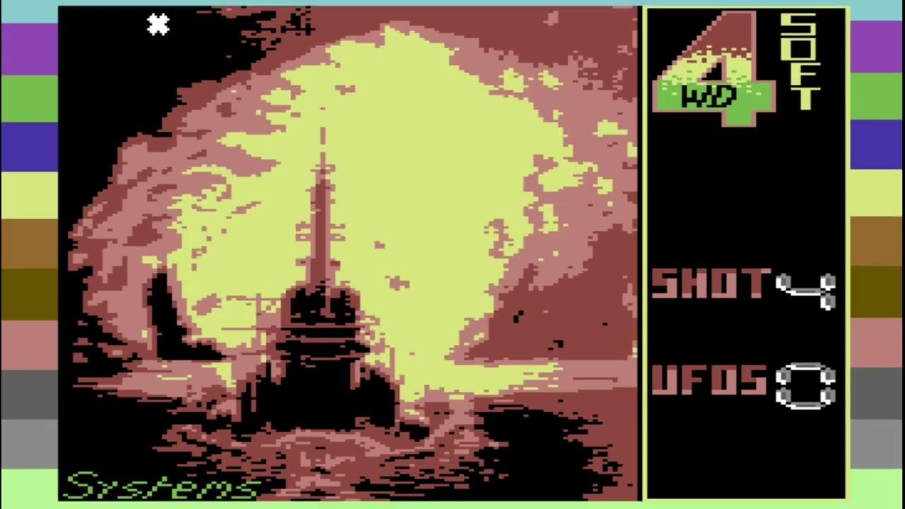 C64 Game: UFO Attack (1987, Systems Editoriale s.r.l.) - YouTube