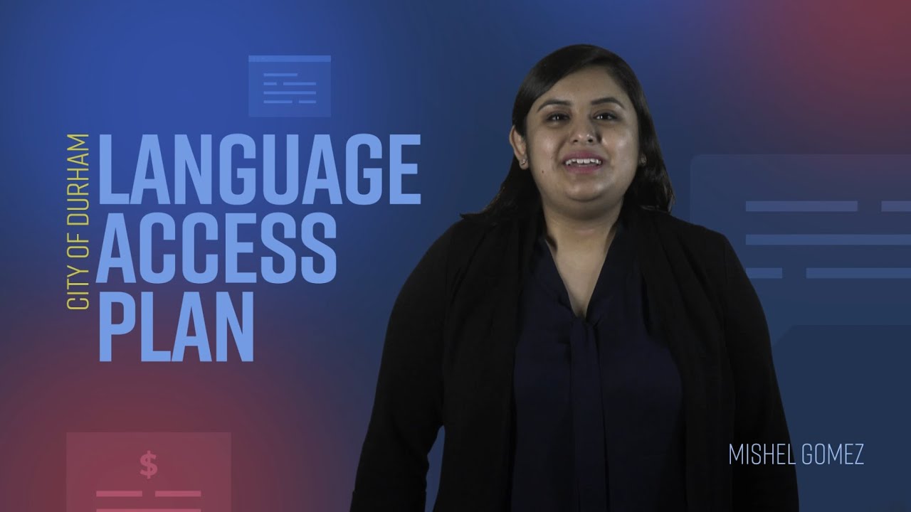Durham's Language Access Plan (English) - YouTube