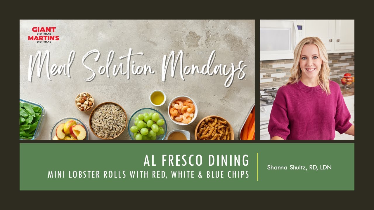 Meal Solution Mondays: Al Fresco Dining – Mini Lobster Rolls with Red ...