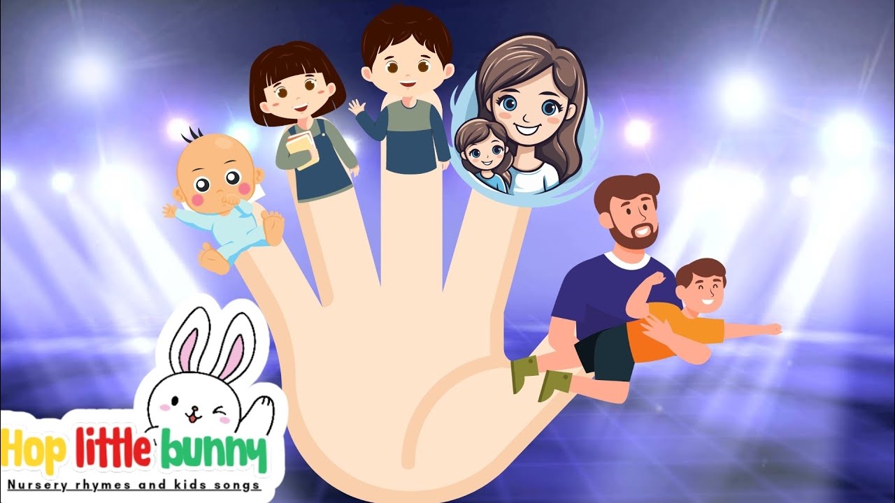 The Finger family|finger family song|daddy finger where are you||Hop ...