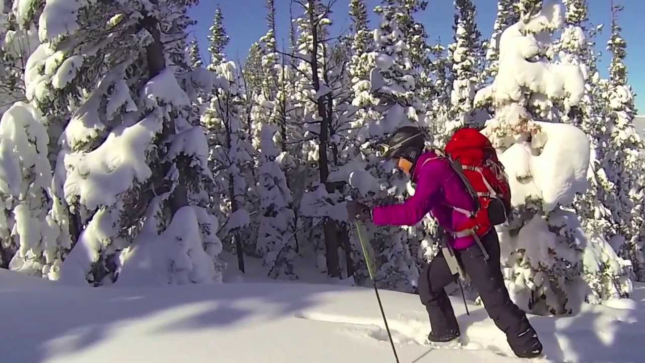 Telemark Skiing Great Divide Powder - Helena Montana - Jim Marlen - YouTube