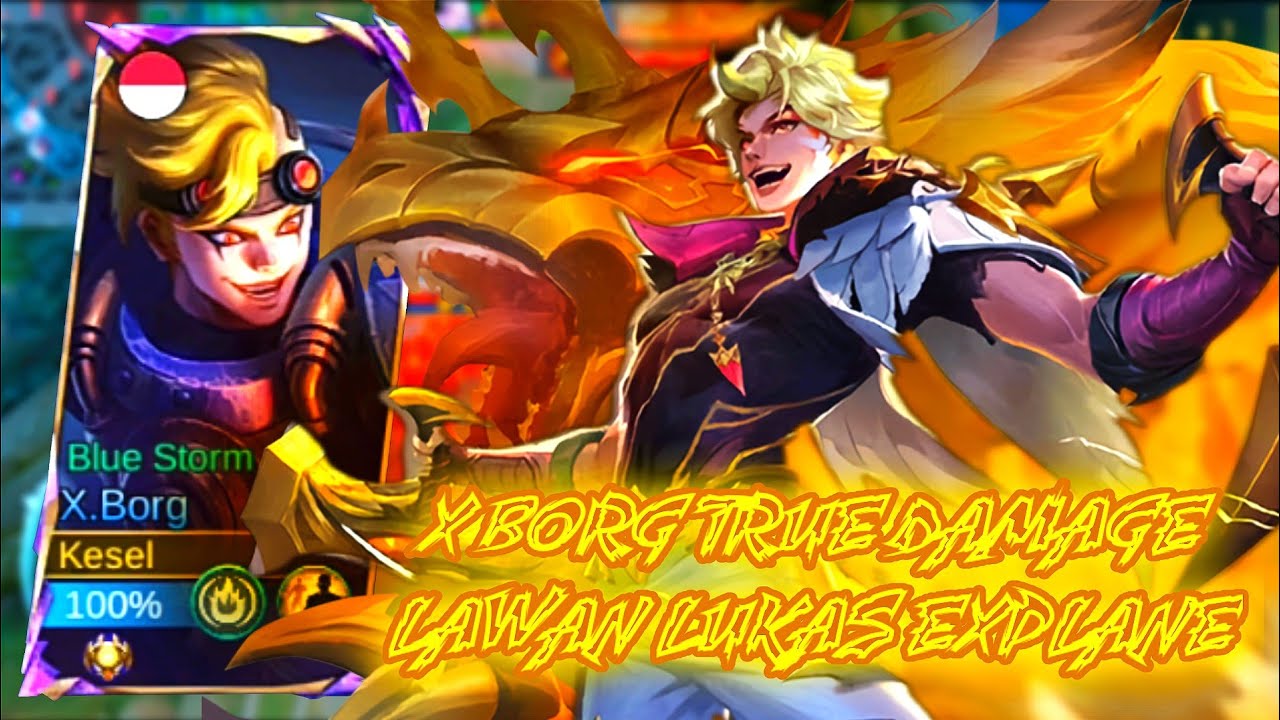 X BORG LAWAN LUKAS, SEDANGKAN TIM DIBANTAI FANNY‼️ BEST BUILD XBORG 2025 - YouTube