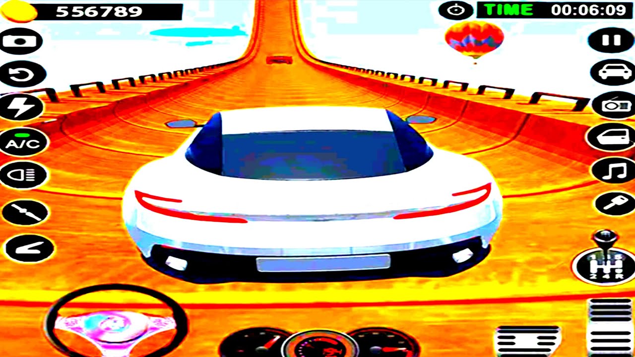Mega Ramp Car Stunts 3D Game _BMW Car _Monster Truck_ Tuk Tuk _2023 #13 ...