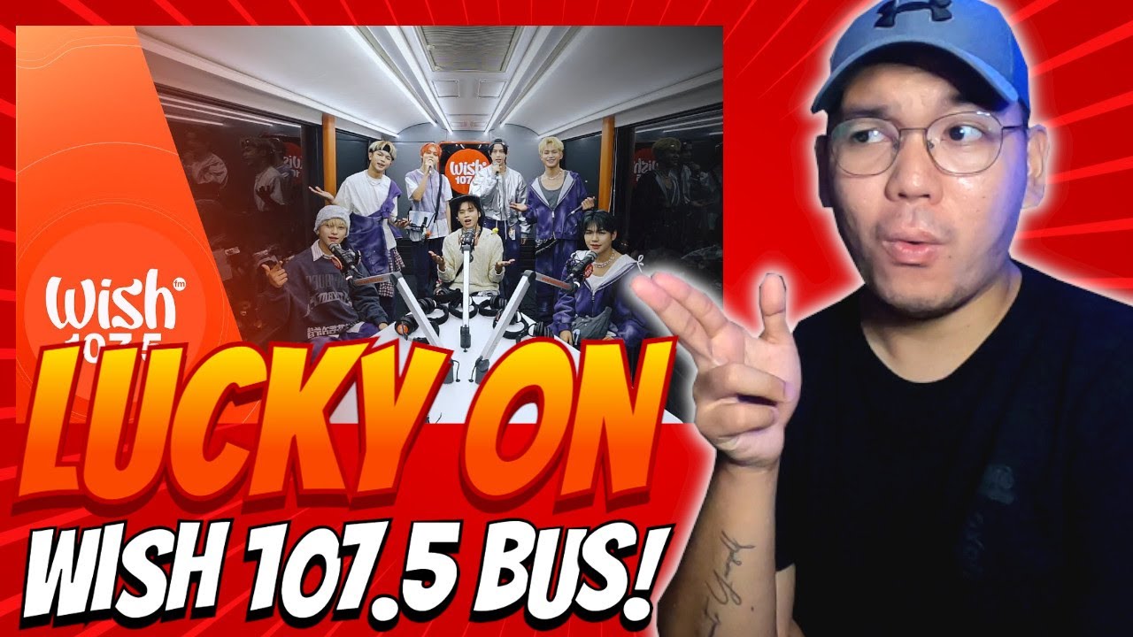 WISH BUS IS LUCKY! │ REACTS to HORI7ON performs "Lucky" LIVE on Wish ...
