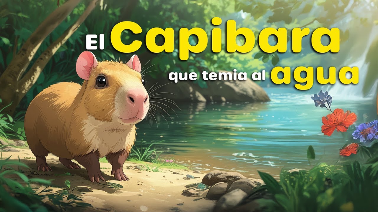 El capibara que tenia miedo de nadar / Cuento Infantil / Cuentos para ...