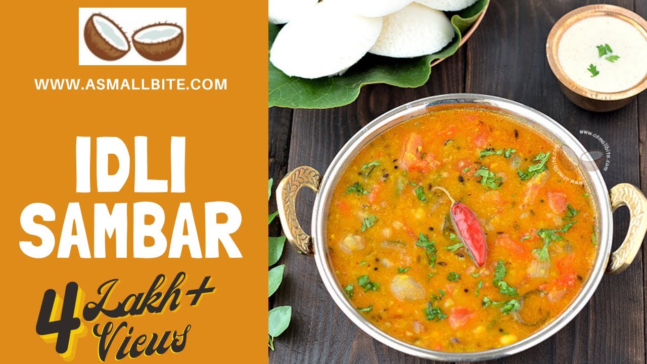 Idli Sambar Recipe | Instant Sambar for Idli | Easy Sambar for Idli ...
