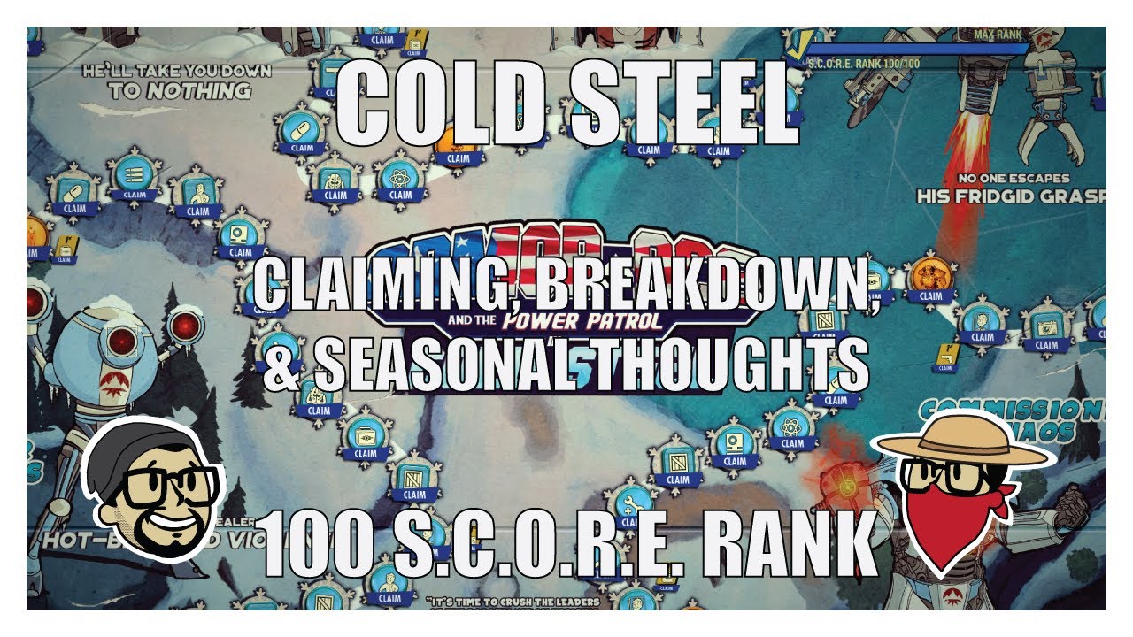 Fallout 76 - Season 4 - 100 SCORE - Cold Steel - YouTube