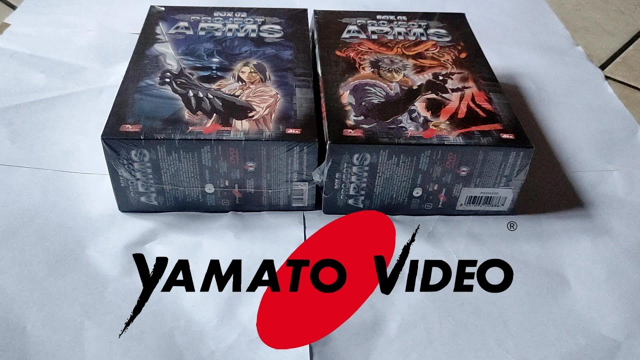 PROJECT ARMS BOX 1 e 2 DVD UNBOXING YAMATO VIDEO - YouTube