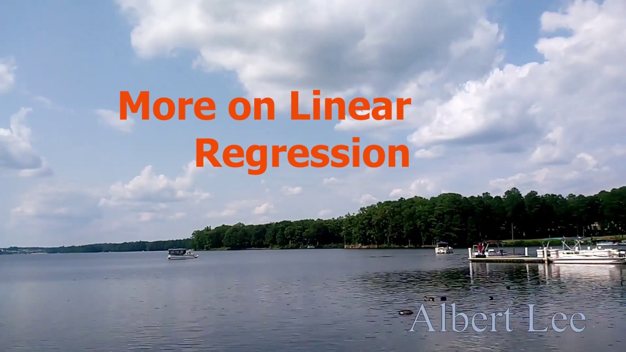 More on Linear Regression: Interpreting R^2 values, determination of ...