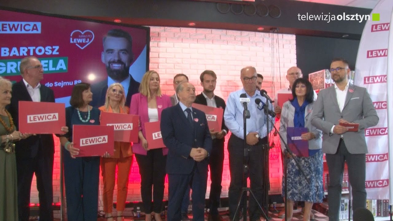 Nowa Lewica przedstawiła swoich kandydatów do sejmu z okręgu wyborczego ...