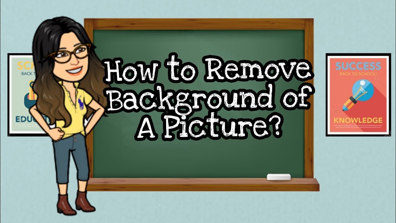PAANO TANGGALIN ANG BACKGROUND NG PICTURE?/TAGALOG - YouTube