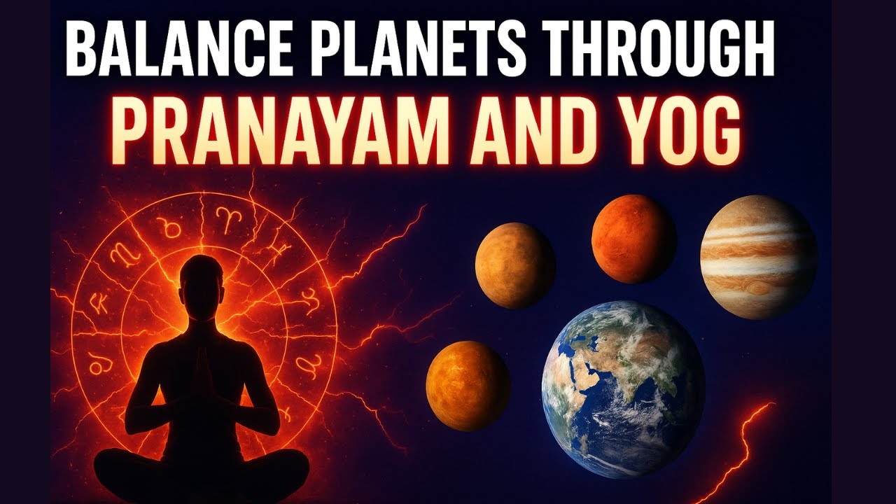 Pranayama & yoga helps to balance the planets in your chart | Vedic ...