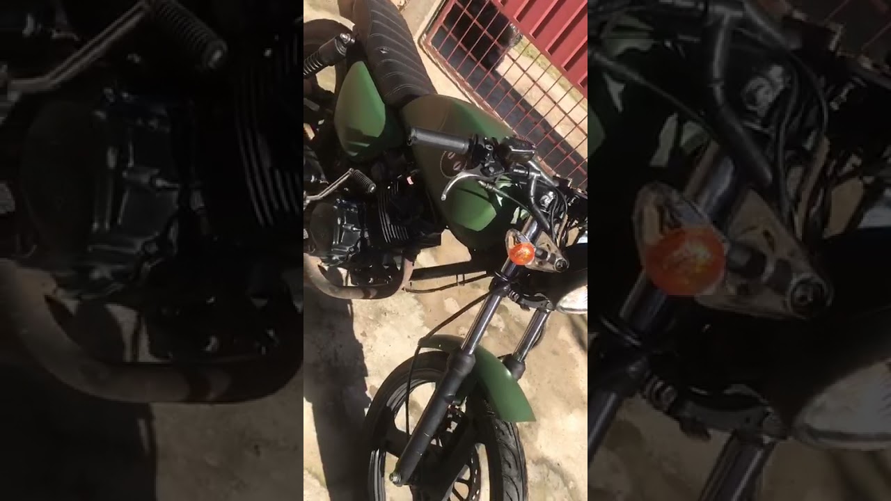 Café Racer Taiga Victory - YouTube