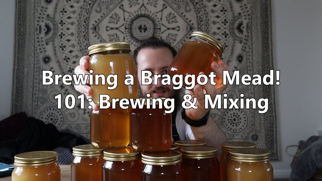Brewing a Braggot Mead | 101: Brewing & Mixing - YouTube