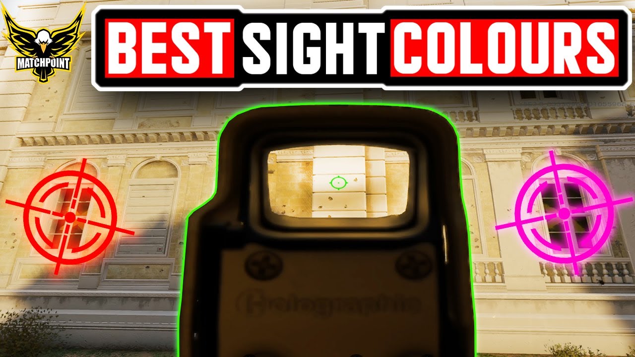 Best Optic Color For Rainbow Six Siege at Margaret Bower blog
