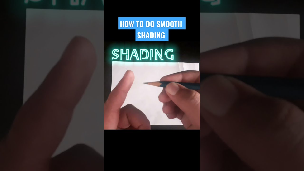 how-to-do-smooth-shading-in-30-second-can-i-get-80-liks-art
