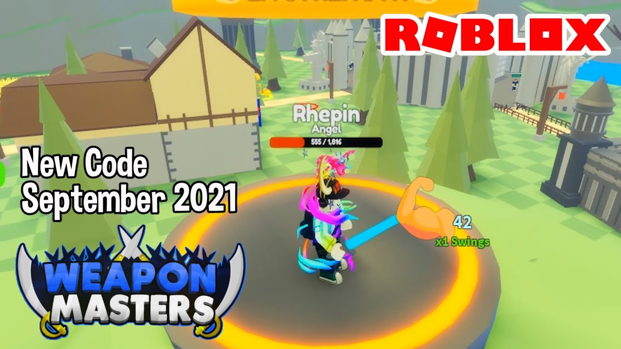 Roblox Weapon Masters! New Code September 2021 - YouTube