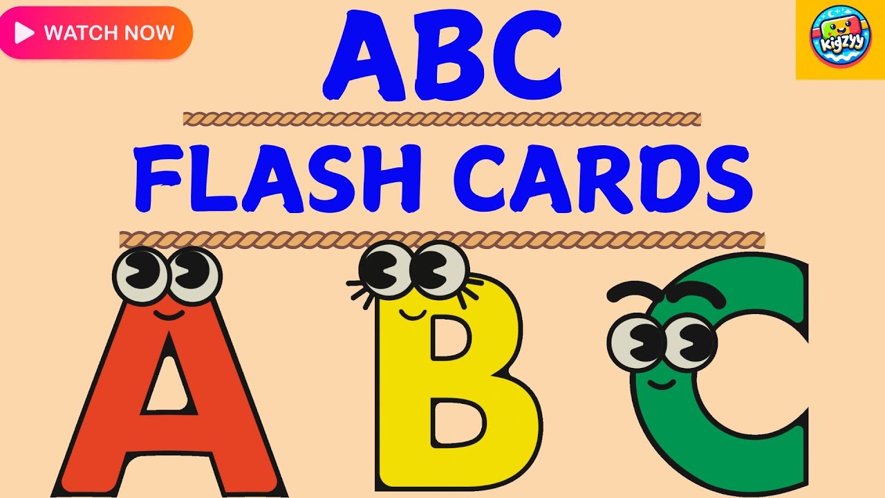 ABC Alphabets||Flashcards for Toddlers||Educational Video||English ...