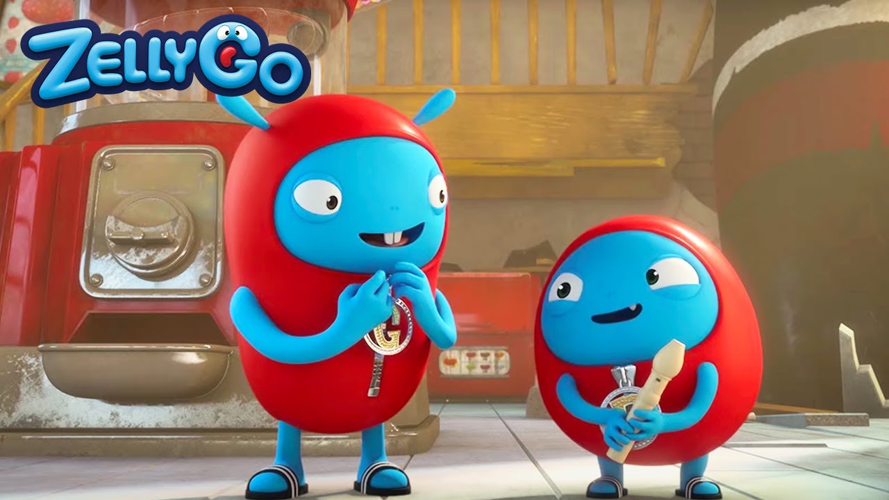 ZellyGo - It's A Test | Funny Cartoons for Children - YouTube