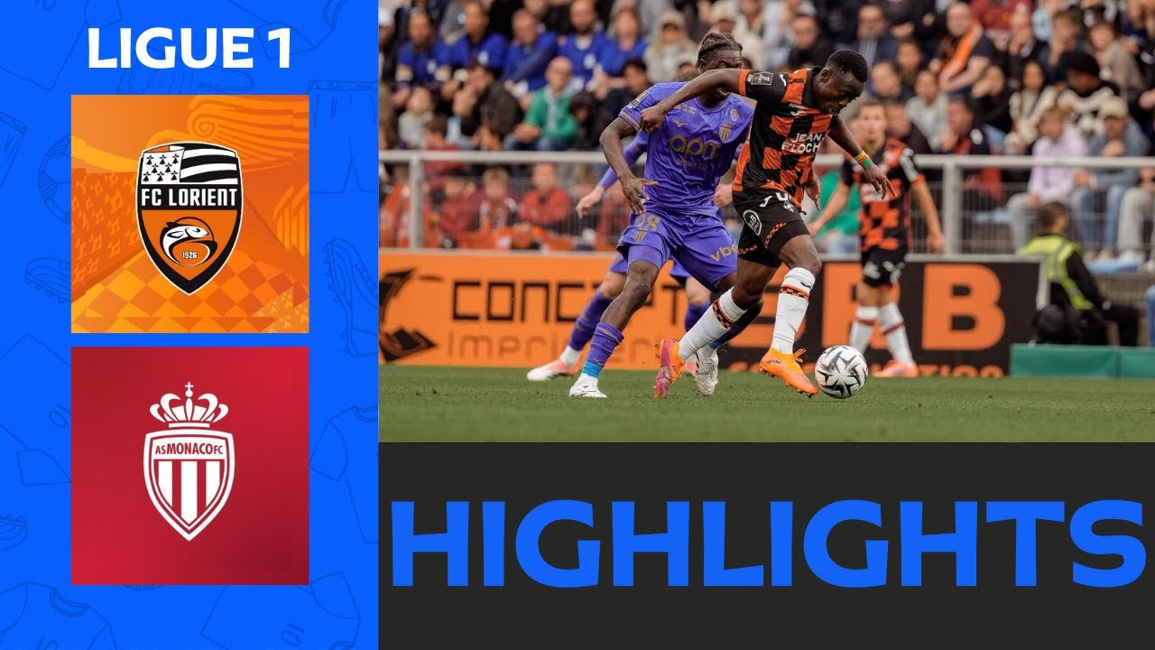 Lorient - AS Monaco | 3-1 | Highlights | Ligue 1 2025-26 | lorient ...