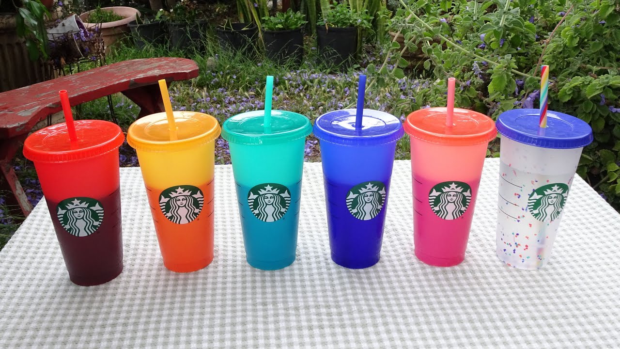 Starbucks Color Changing Cups Review - YouTube