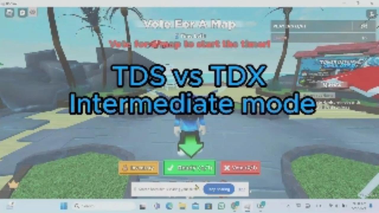 Intermediate Mode: TDS vs TDX - YouTube