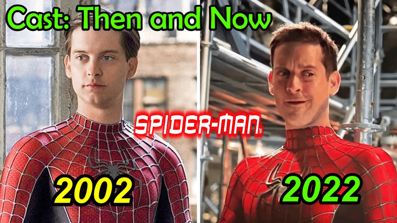 SPIDERMAN 2002 CAST Before and NOW [HOW THE ACTORS HAVE CHANGED (2002 ...