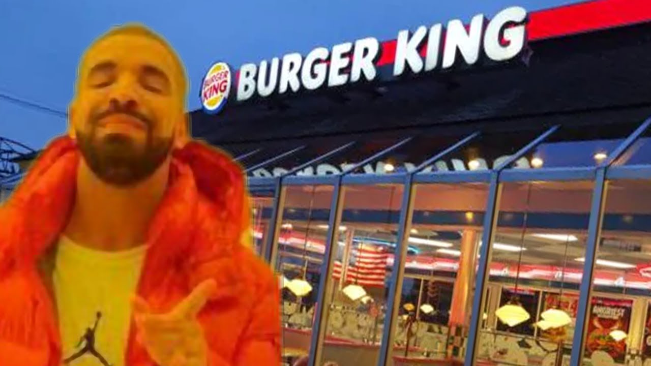 DRAKE GOES TO BURGER KING - YouTube