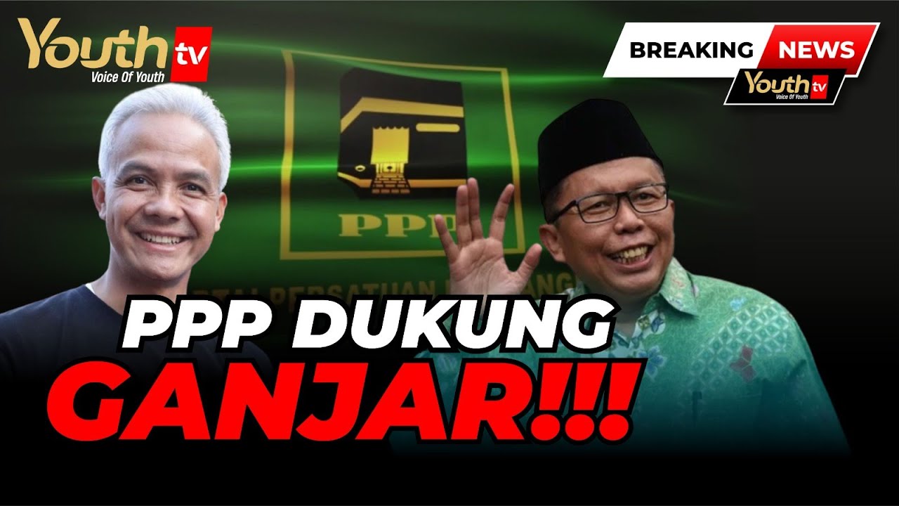 PPP DUKUNG GANJAR!!! | BREAKING NEWS - YouTube