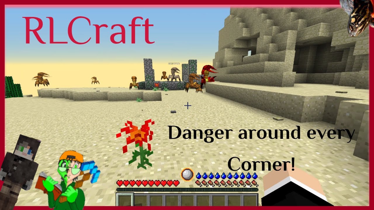 RLCraft Multiplayer #1 | Danger around every corner! - YouTube