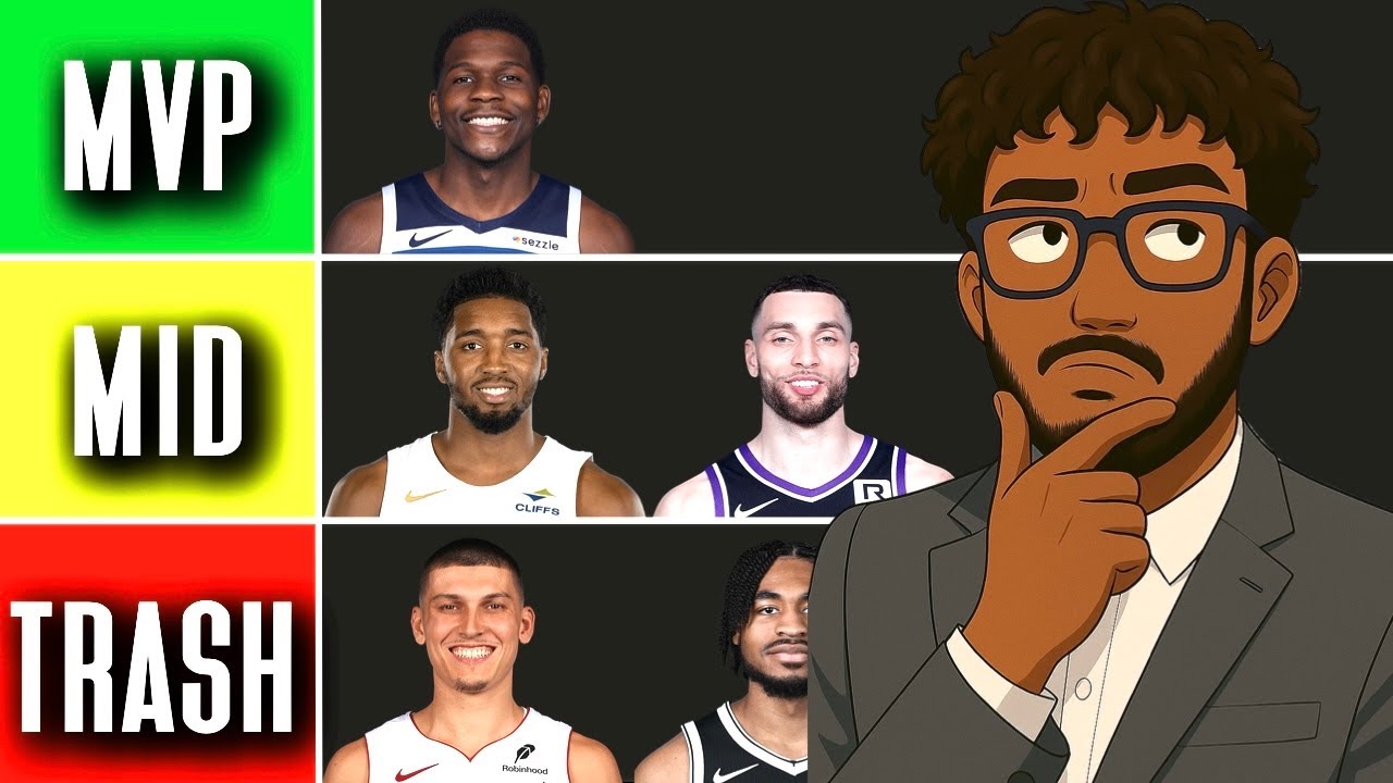 RANKING EVERY STARTING SHOOTING GUARD IN THE NBA! - YouTube