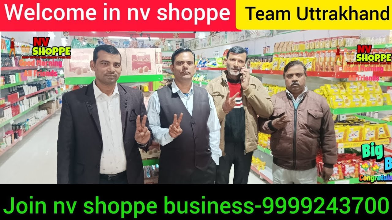 #nvshoppe #team #uttarakhand visit nv shoppe head office एक सोच जो बदल ...