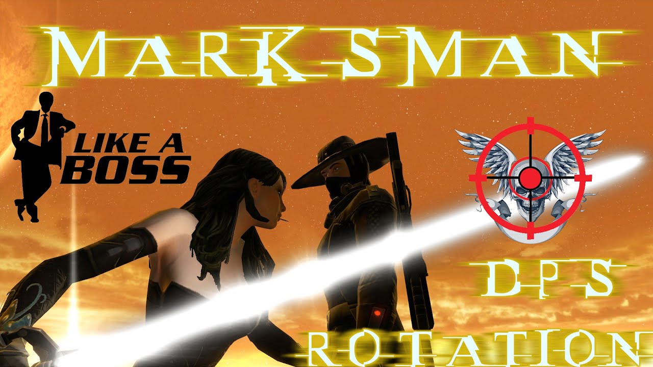 SWTOR: Marksmanship Sniper DPS Rotation. - YouTube