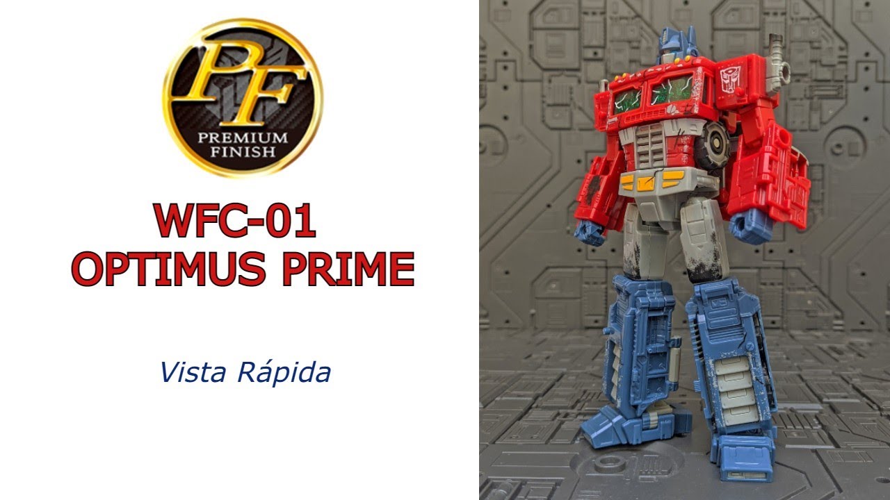 Vista Rápida Transformers Premium Finish PF WFC-01 War For Cybertron ...