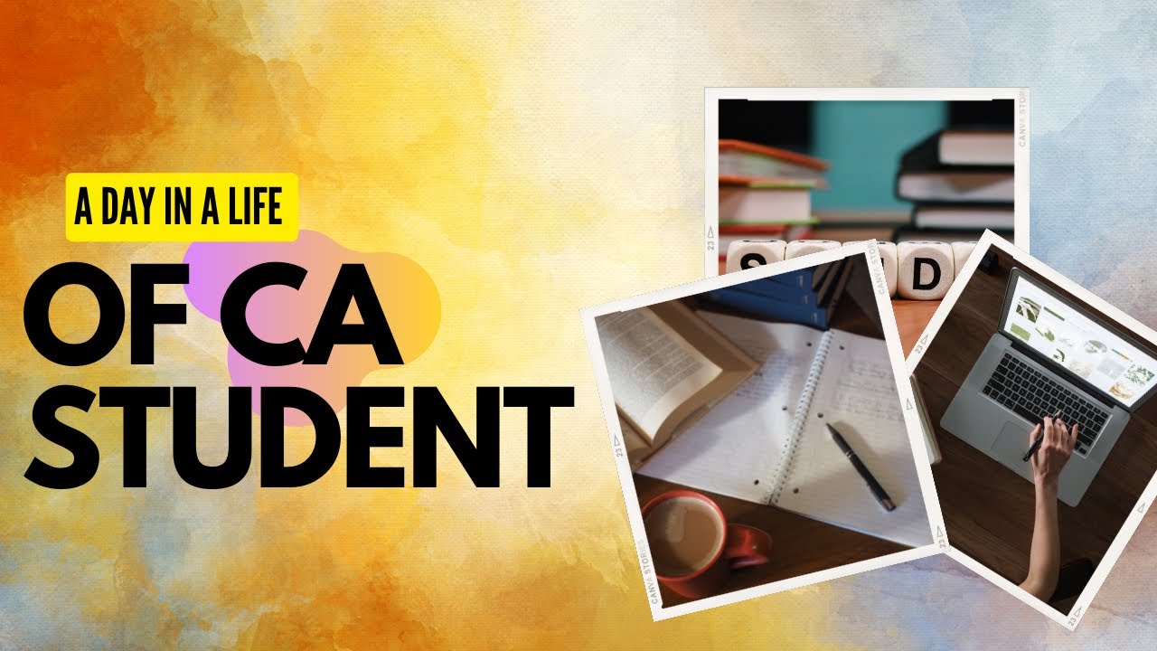 A Day in a life of CA student/aspirant by VED MVD 🔖| study #CA #CA ...