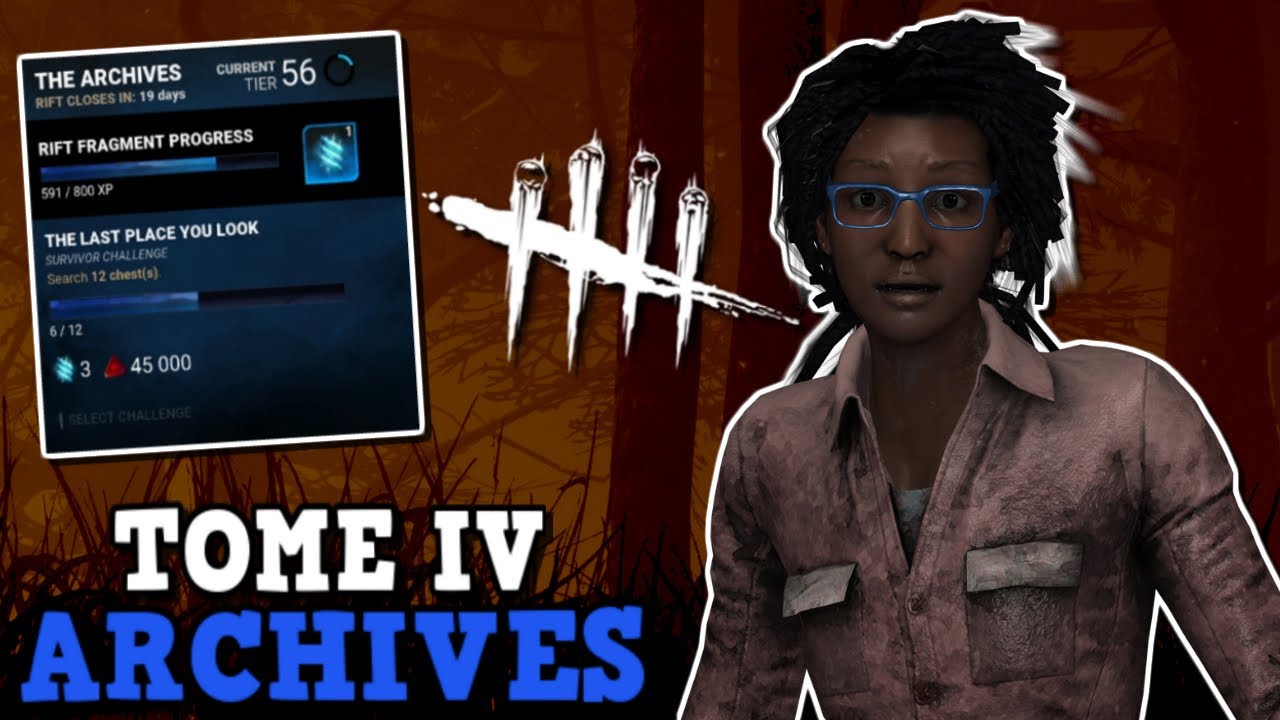 Dead by Daylight - The Archives & Tome IV Challenges! - YouTube