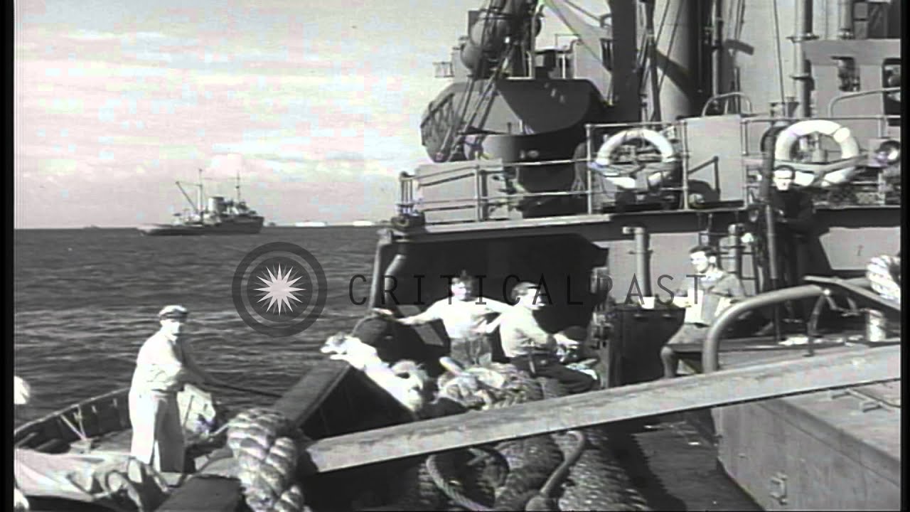 Royal Navy Commander Kit Kat watches towing of Phoenix units across ...
