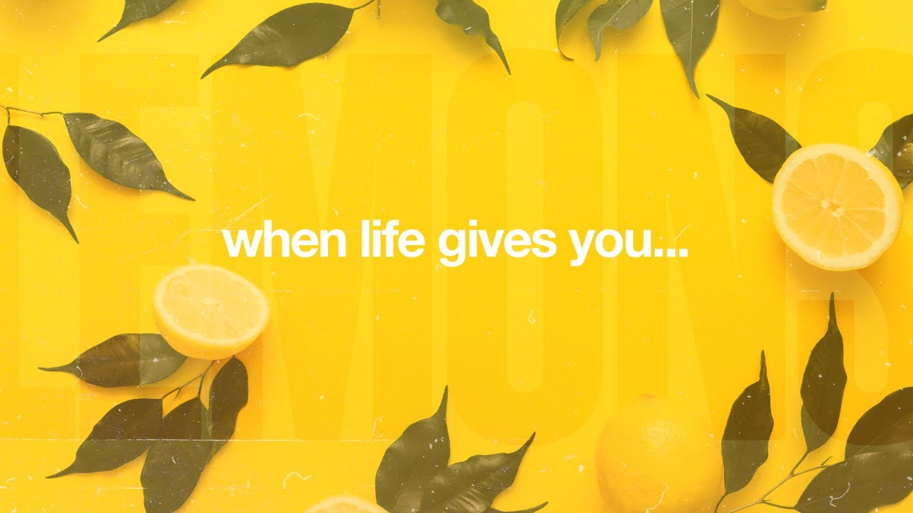 When Life Gives You... Upcoming Sermon Series - YouTube