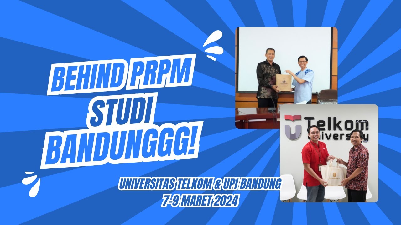 BEHIND PRPM: STUDI BANDING IPB PRESTASI - CHAPTER BANDUNG - YouTube