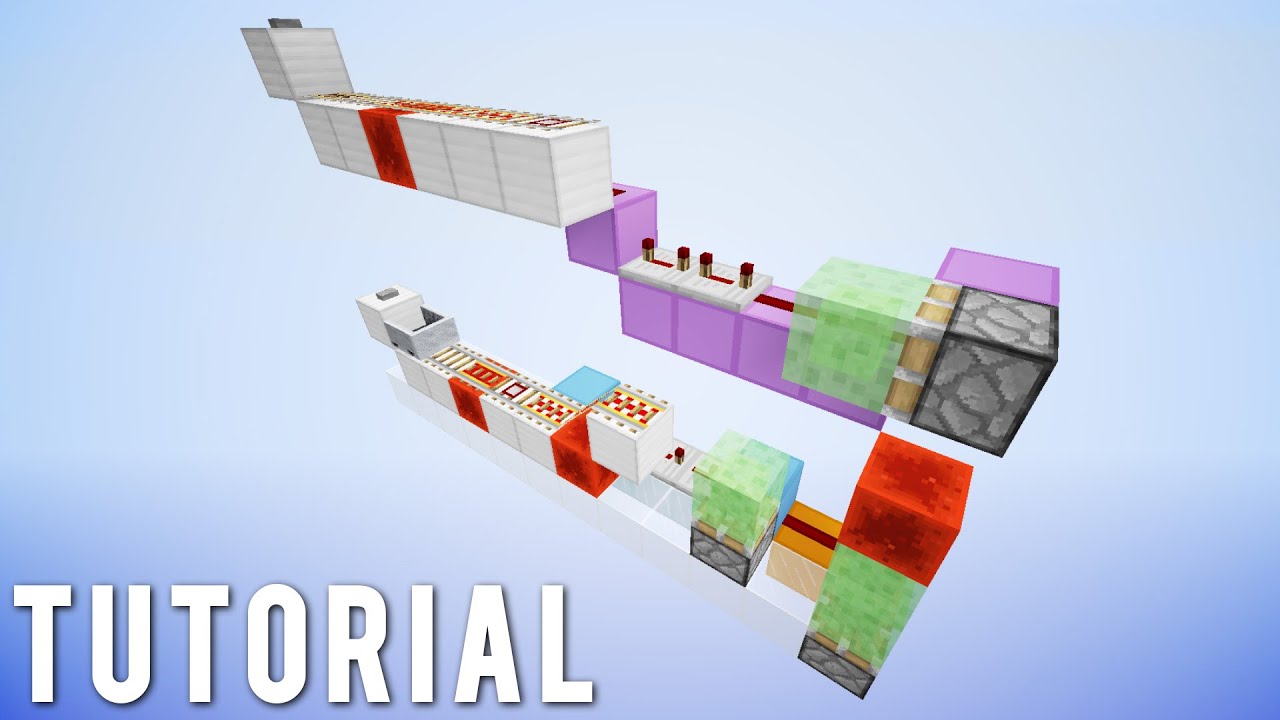 The Mine Loop Minecart System [Minecart Launcher] - YouTube