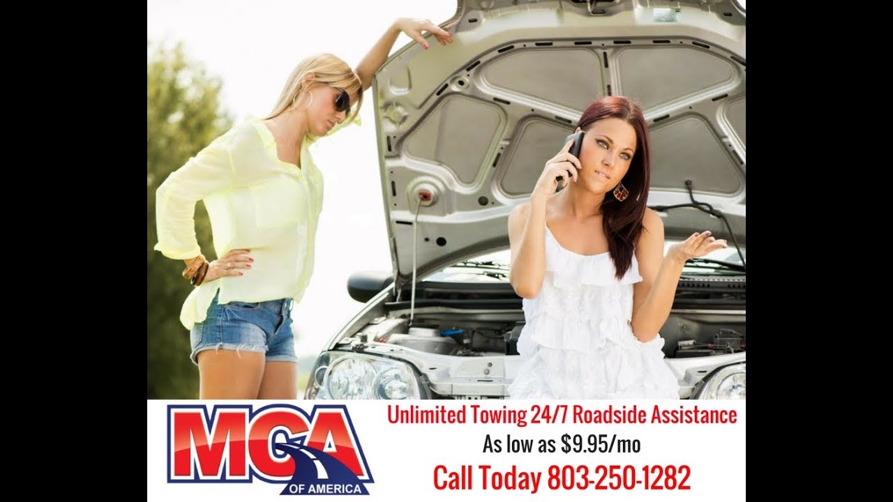 MCA Motor Club Of America Unlimited Roadside Assistance - YouTube