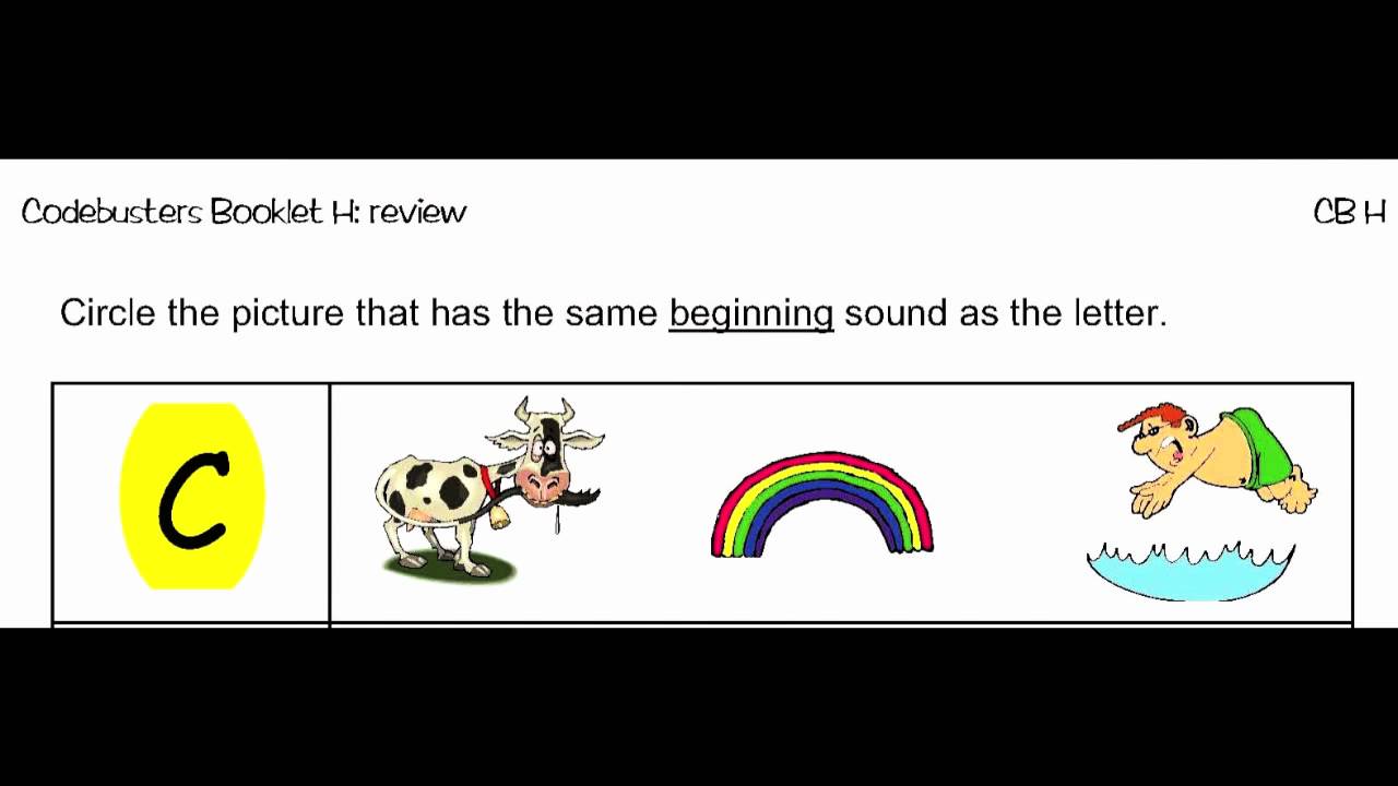 Codebusters: Booklet H - YouTube