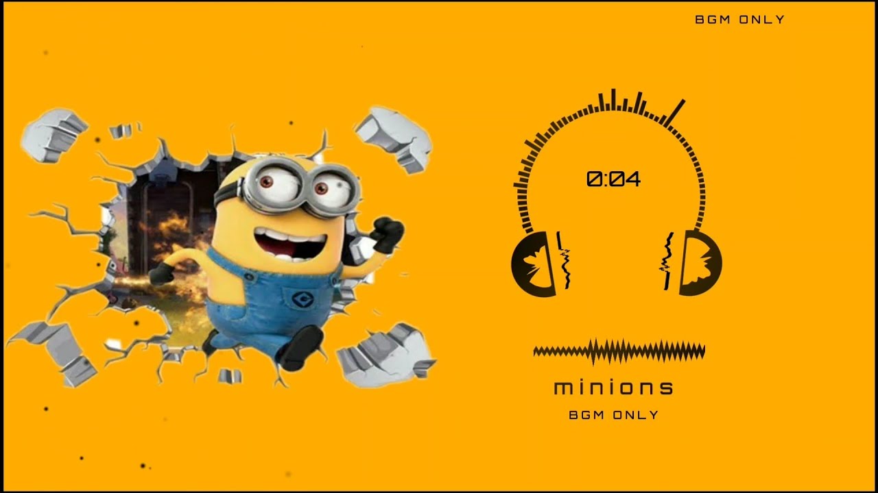 Minions bgm, Minions Ringtone, Minions Whatsapp Status, Bgm Only - YouTube