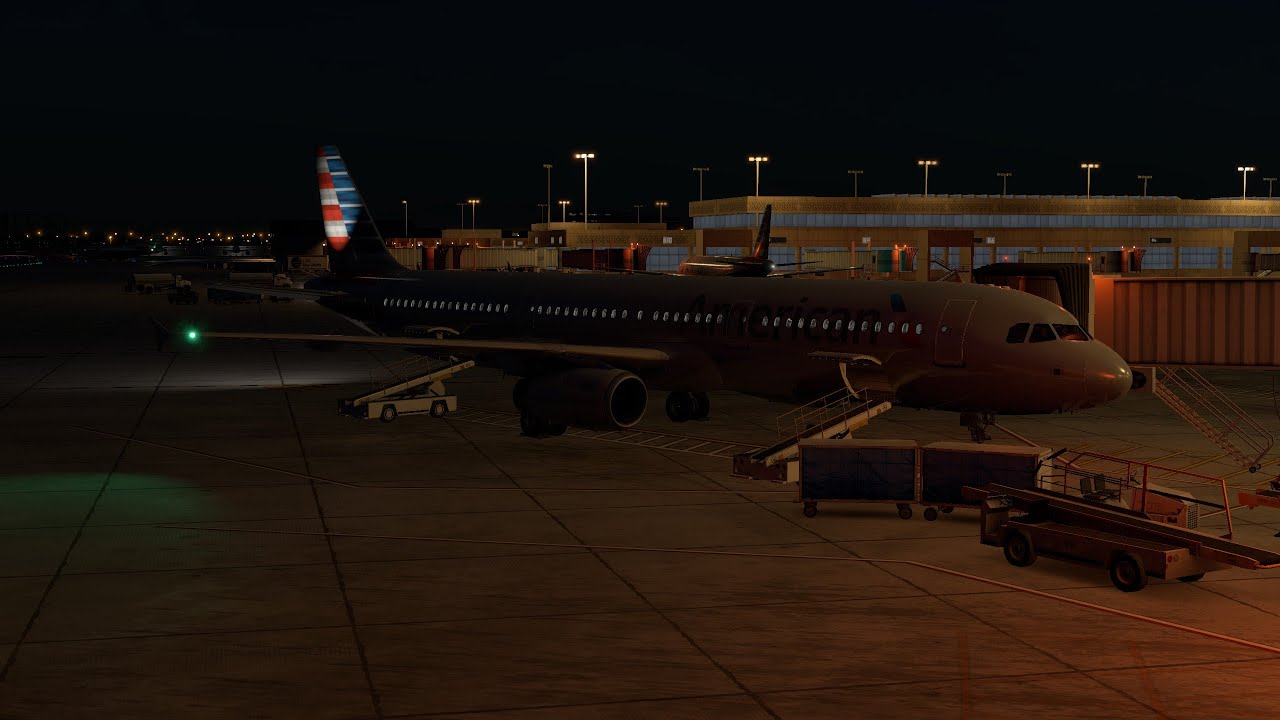 AAL A321 Landing | KPHX | Xplane-12 - YouTube