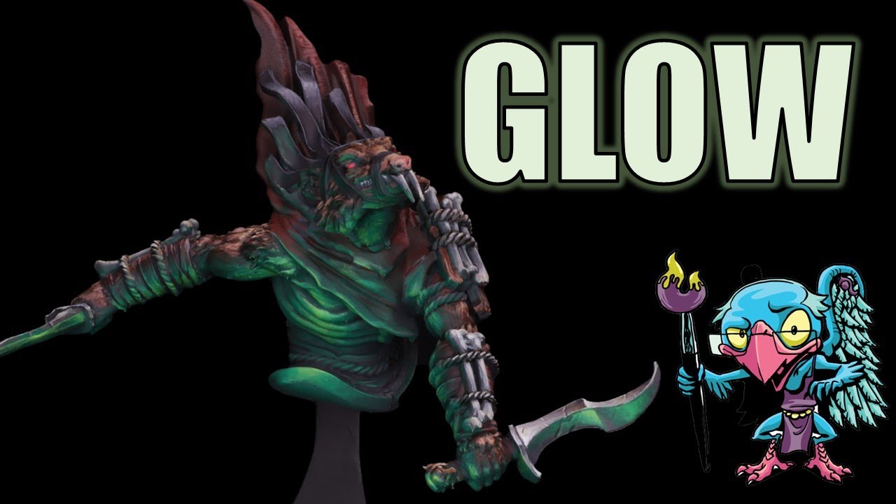 How to Paint Glowing Effects (Warpstone) - HC 385 - YouTube