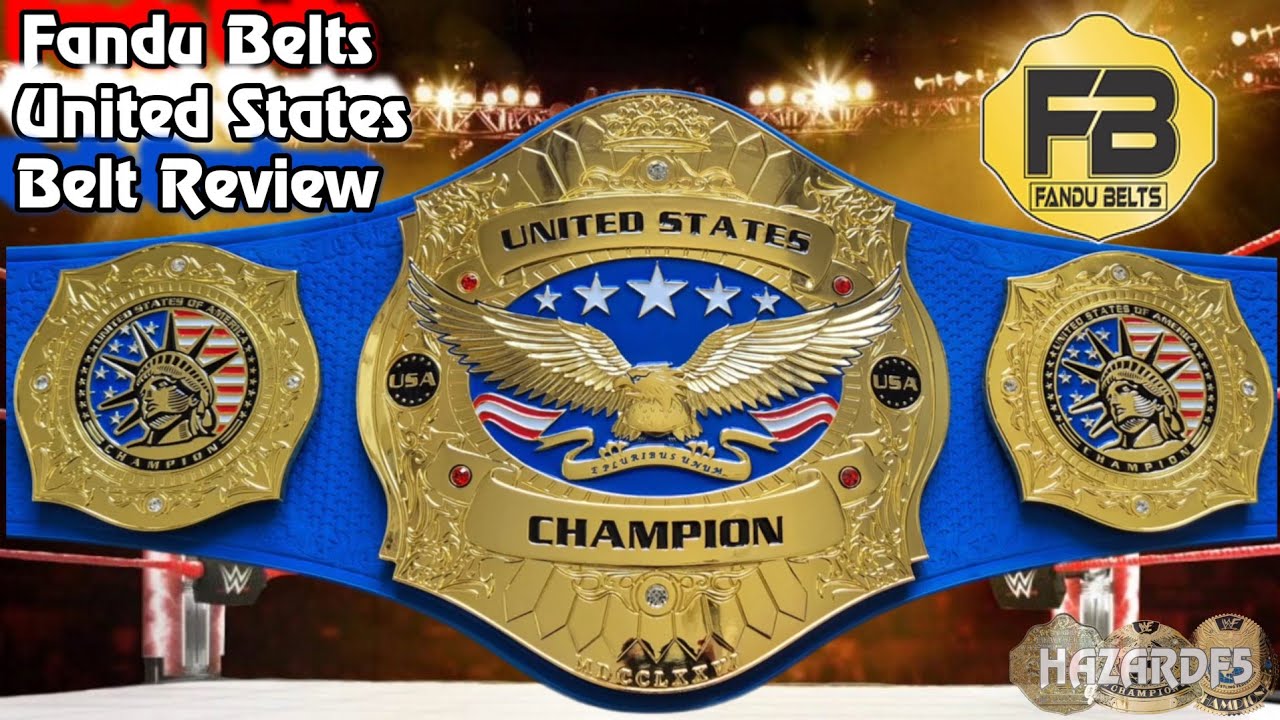 Fandu Belts United States Championship Title Belt Review #collection ...