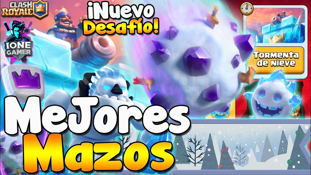 DESAFÍO TORMENTA DE NIEVE SEASON 66 😍 LOS MEJORES MAZOS GANA FÁCIL 😱 ...
