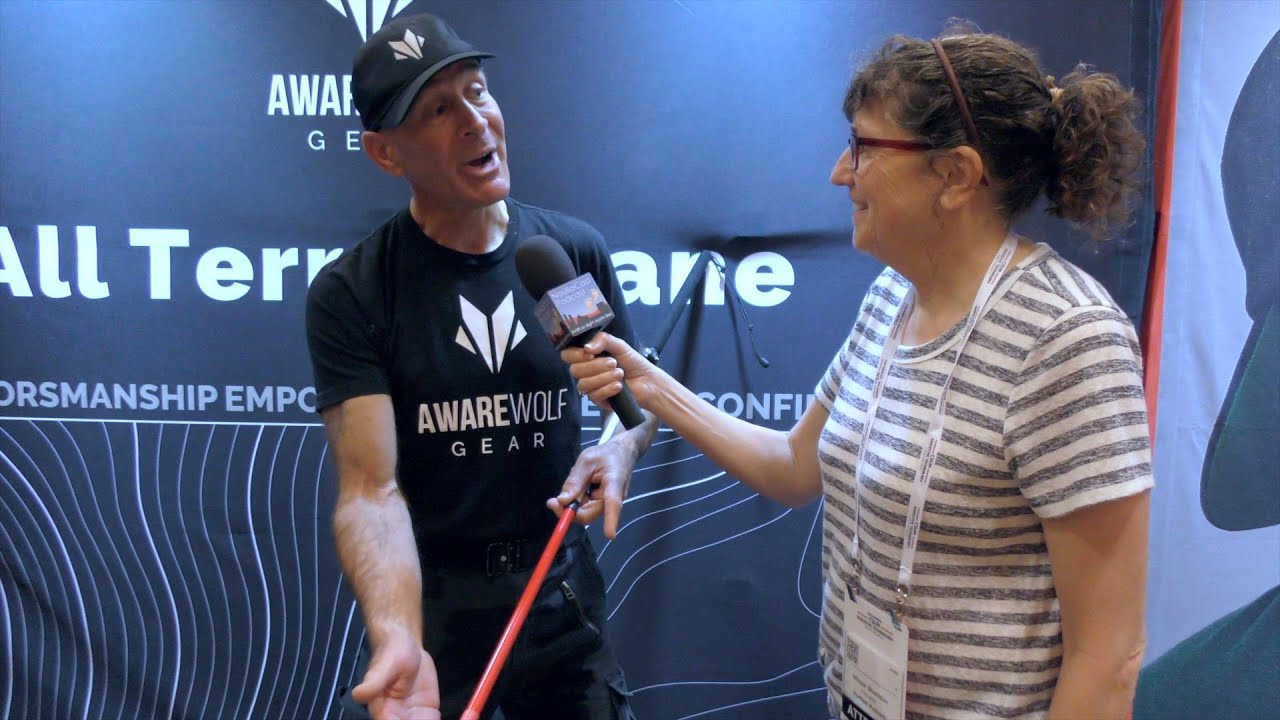 CSUN ATC 2023: Awarewolf All Terrain Cane - YouTube