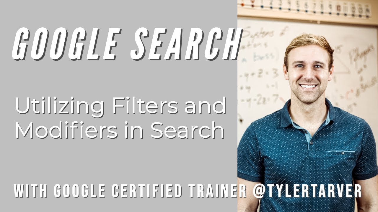 Utilizing Filters and Modifiers in Search - GOOGLE SEARCH - YouTube