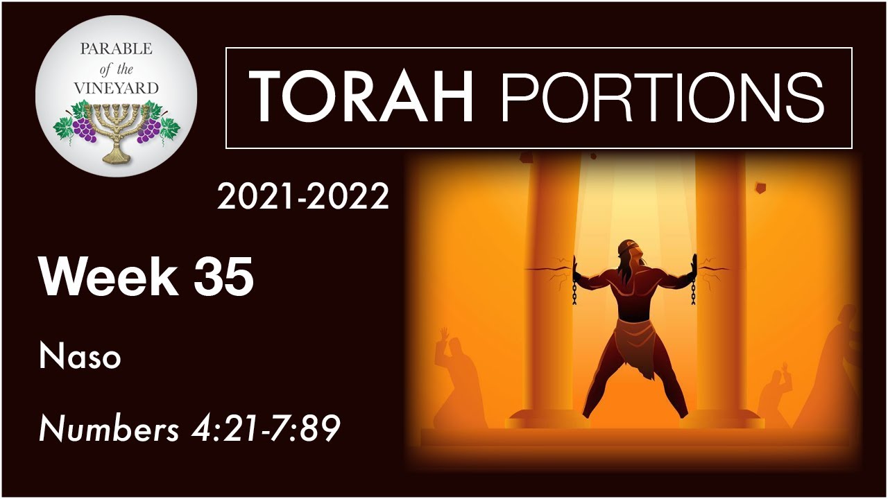Torah Portions - Week 35 - Naso - (Nazarite Vow & Blessing) Numbers 4: ...